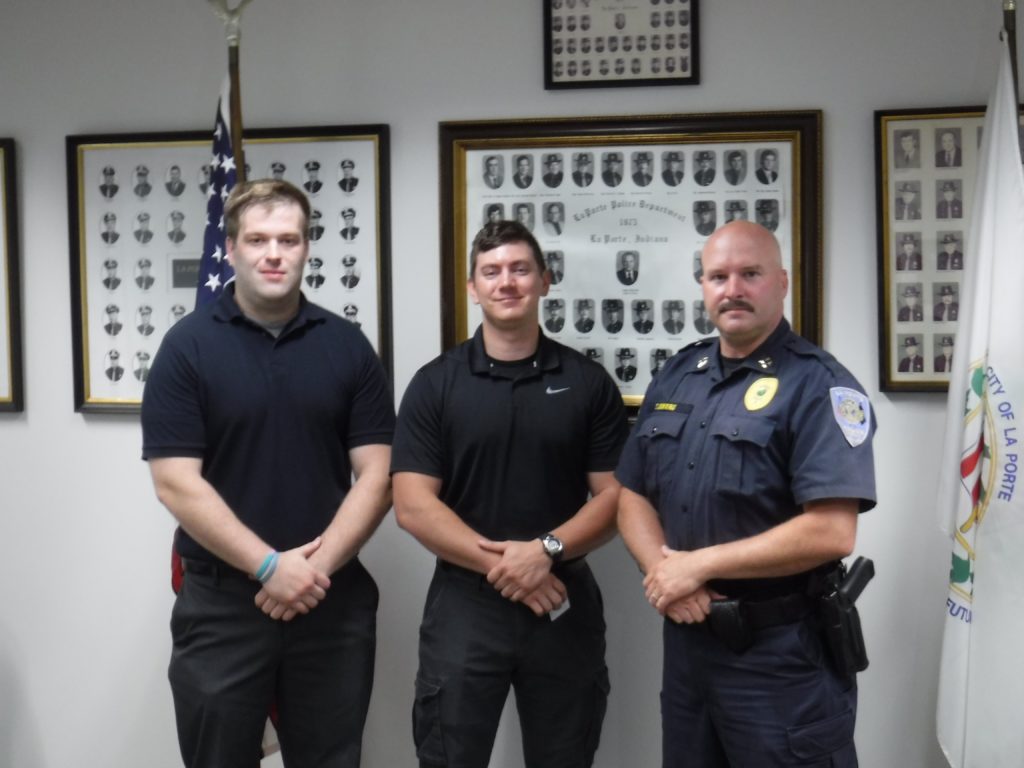 La Porte Police Department welcomes two new officers - GreatNews.Life