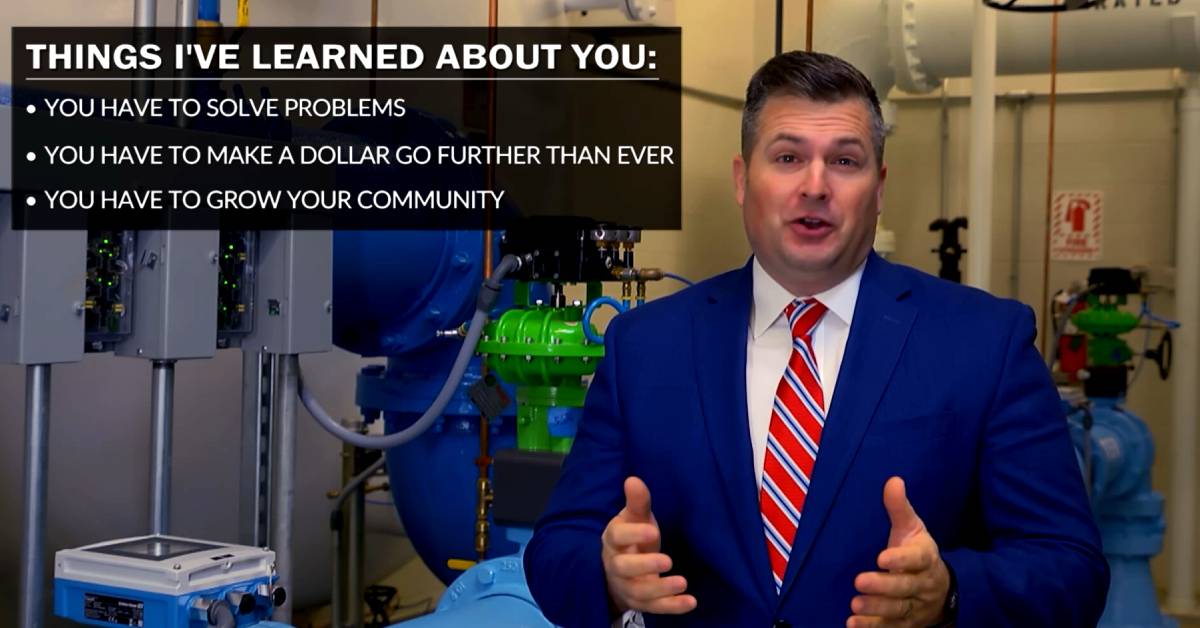 Indiana American Water President Matt Prine discusses things he's ...