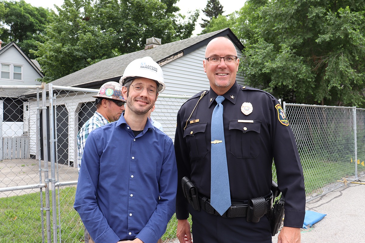 Larson-Danielson and Chesterton community help make new police station ...