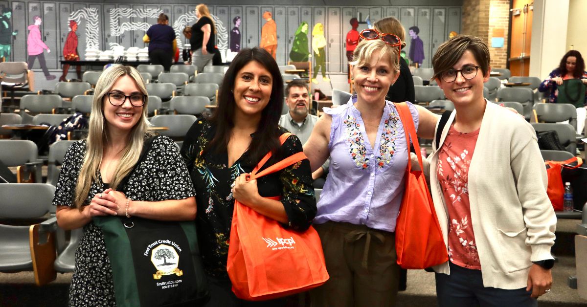 LEAP Delivers gift bags to new teachers at La Porte High School ...