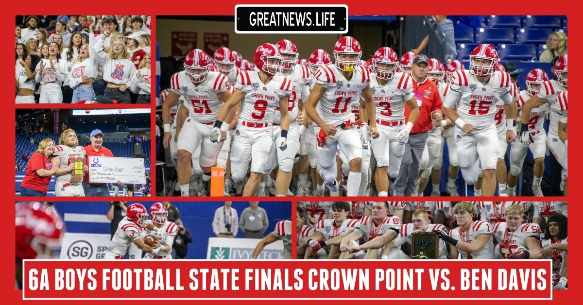 6A BOYS FOOTBALL STATE FINALS Crown Point VS. Ben Davis 2023 ...