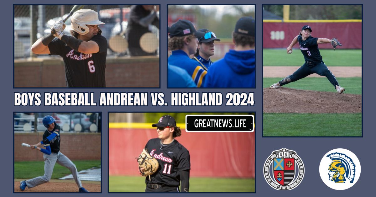 BOYS BASEBALL Andrean VS. Highland 2024 | NWI.Life