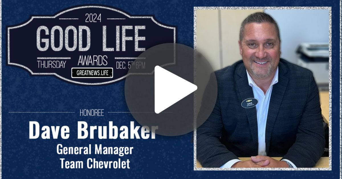 Good Life Awards 2024: Dave Brubaker - GreatNews.Life
