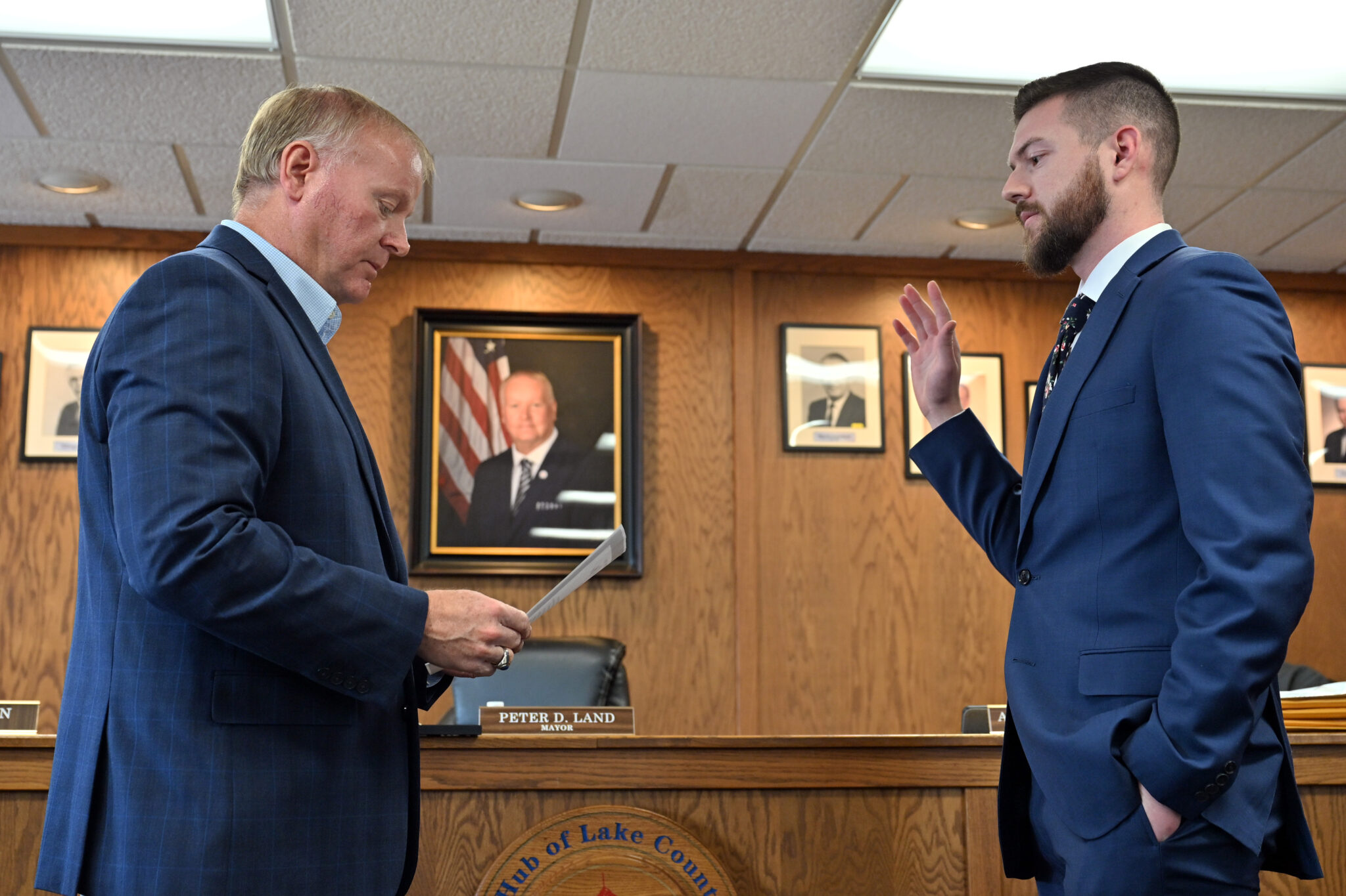 Crown Point Welcomes New Firefighter, Police Officer - GreatNews.Life