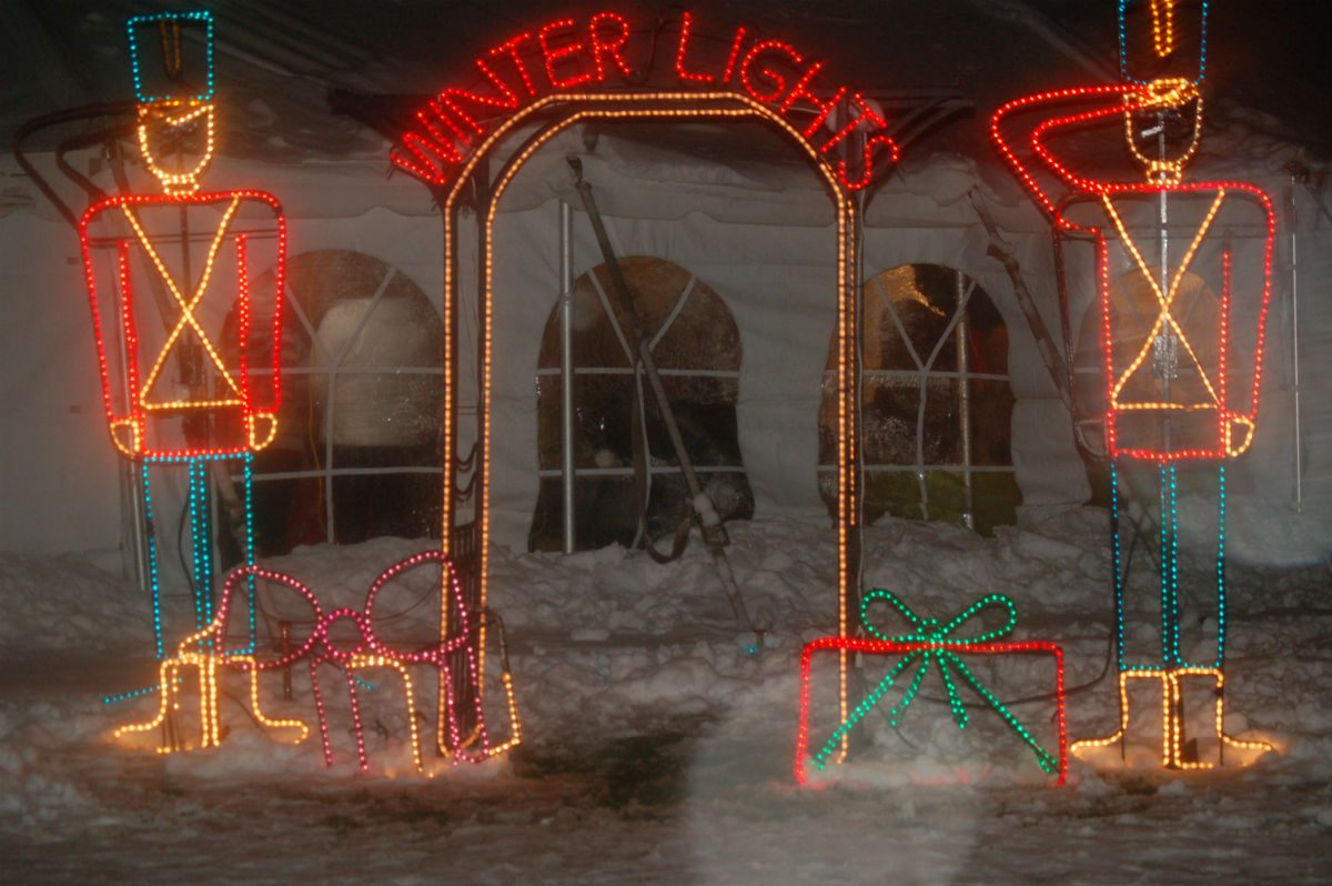 First Snowfall Illuminates Sunset Hill Park at 2015 Winter Lights ...