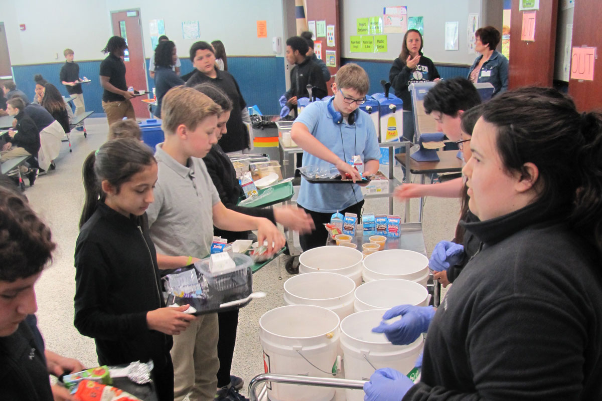 Krueger Middle School Launches Cafeteria Composting, Recycling Program ...