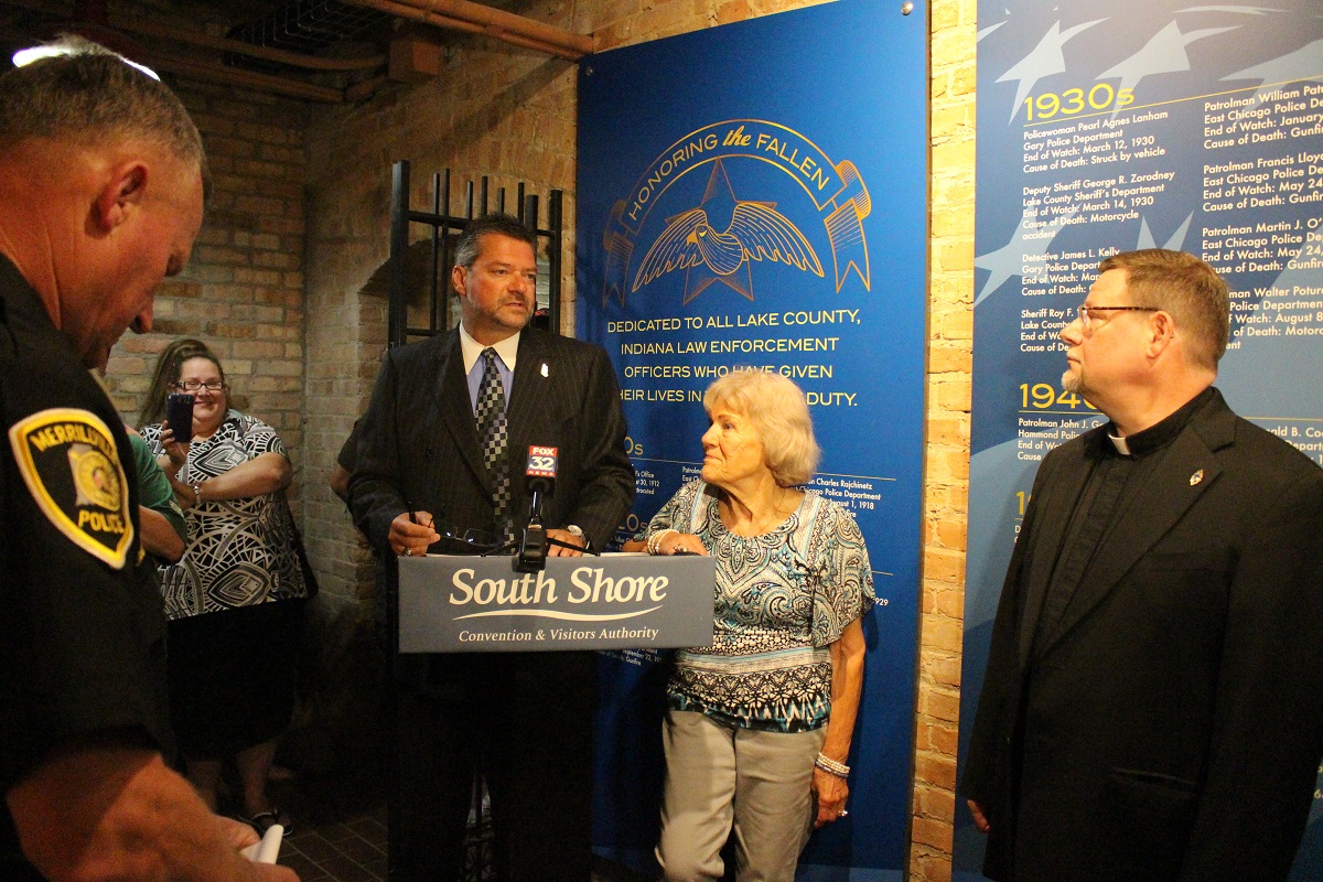 SSCVA Unveils Wall that Honors Fallen Lake County Officers From the ...