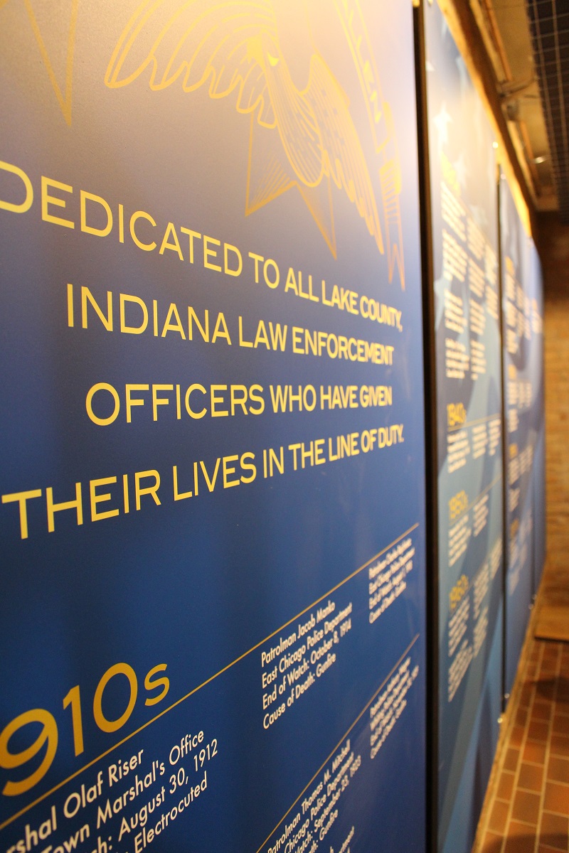 SSCVA Unveils Wall that Honors Fallen Lake County Officers From the ...