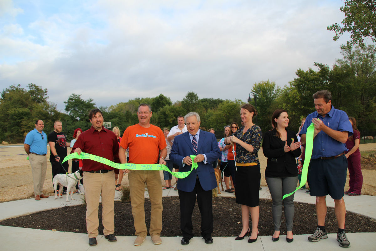 Lakes of Valparaiso Community Celebrates Trail Park Ribbon Cutting ...