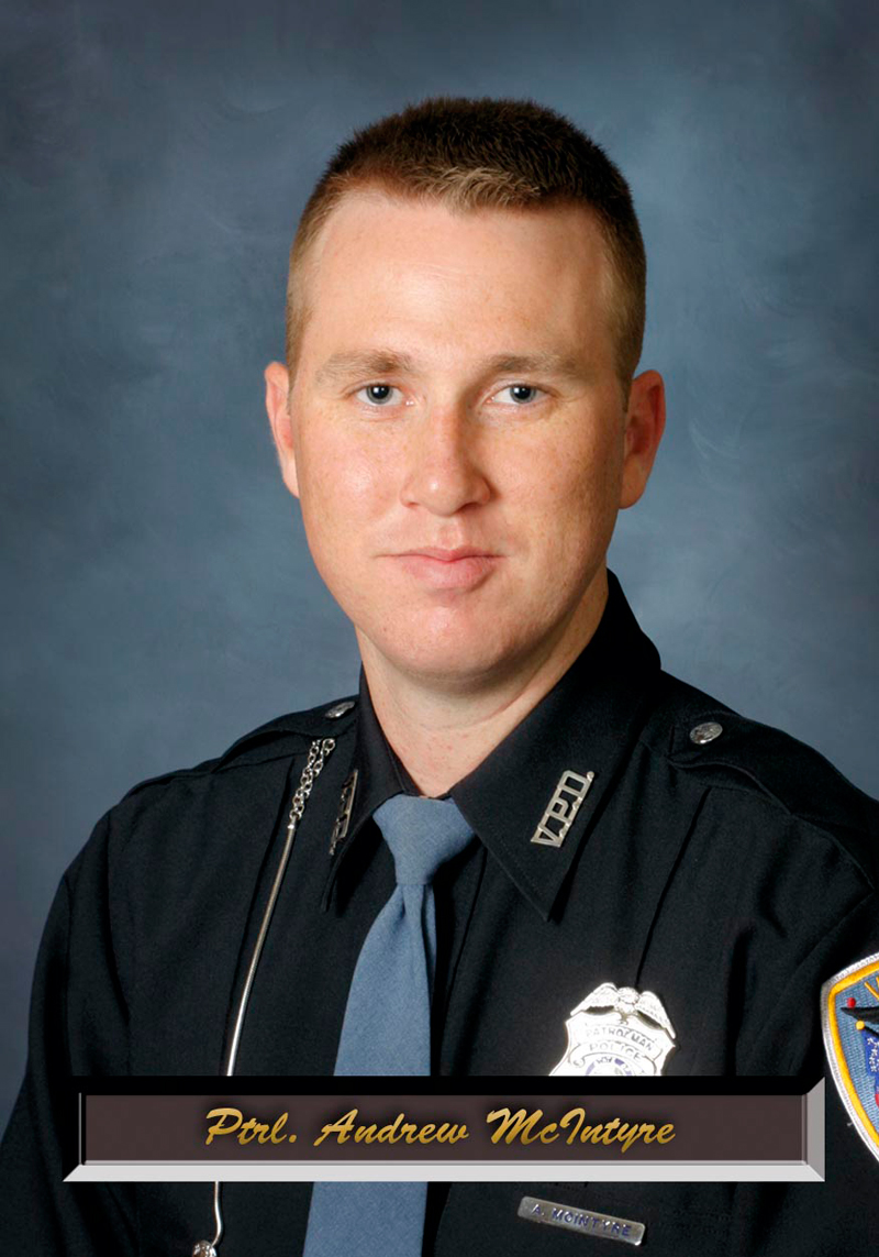 Officer Andrew McIntyre Transferred to Detective Bureau - Valpo.Life
