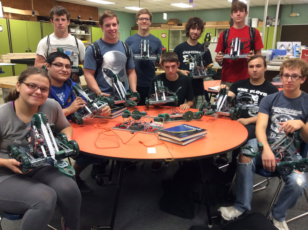 Portage High School Engineering Design & Development Students Build ...