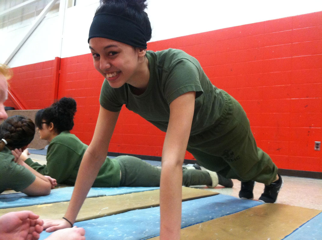 Portage High School MCJROTC Cadets Train for Youth Physical Fitness ...