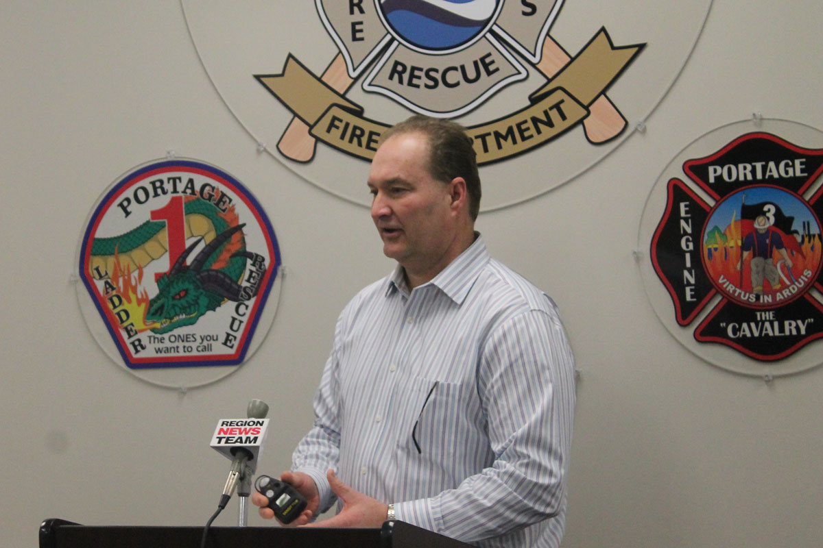 Portage Fire Department Turns Lifesaving Moment Into Valuable Teaching ...