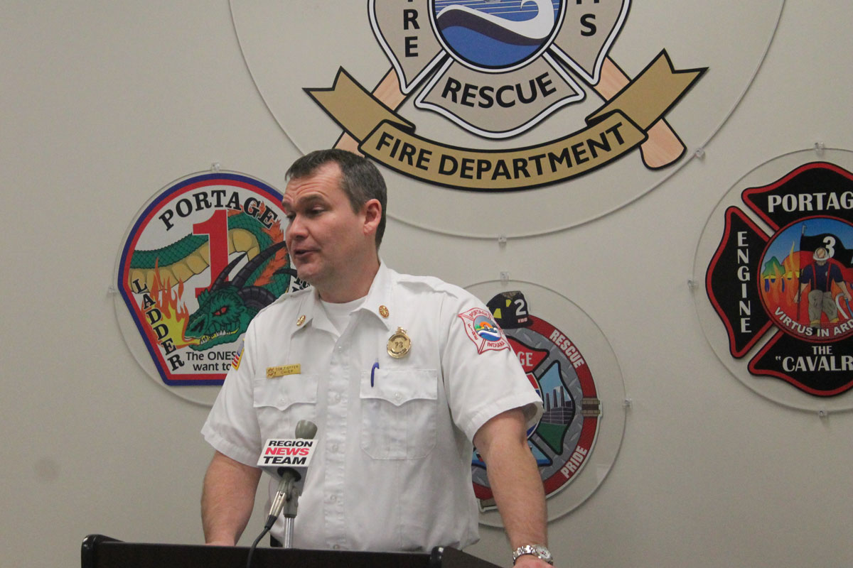 Portage Fire Department Turns Lifesaving Moment Into Valuable Teaching ...
